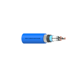 12Pr 1.5mm2 BC Cl2/PVC/IOS/PVC/SWA/PVC V90 110V Blue Cable Supplier
